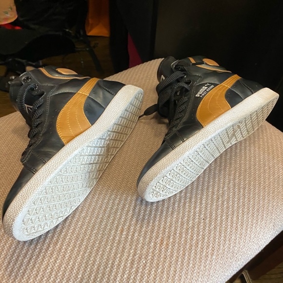 Puma | Shoes | Puma First Round Flipper Ii High Top Sneaker Black ...